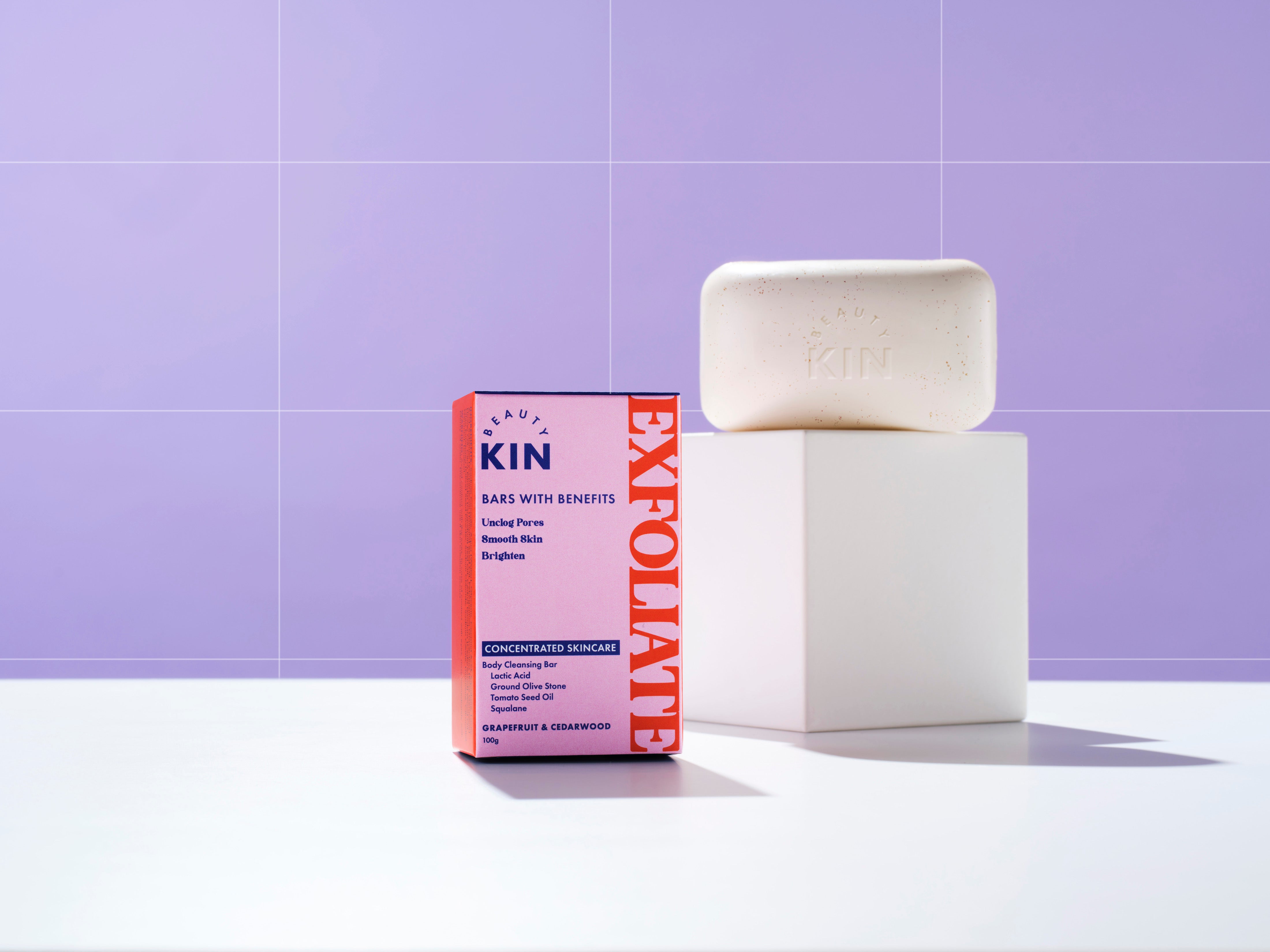 Exfoliating Body Bar | Clogged pores | Beauty Kin