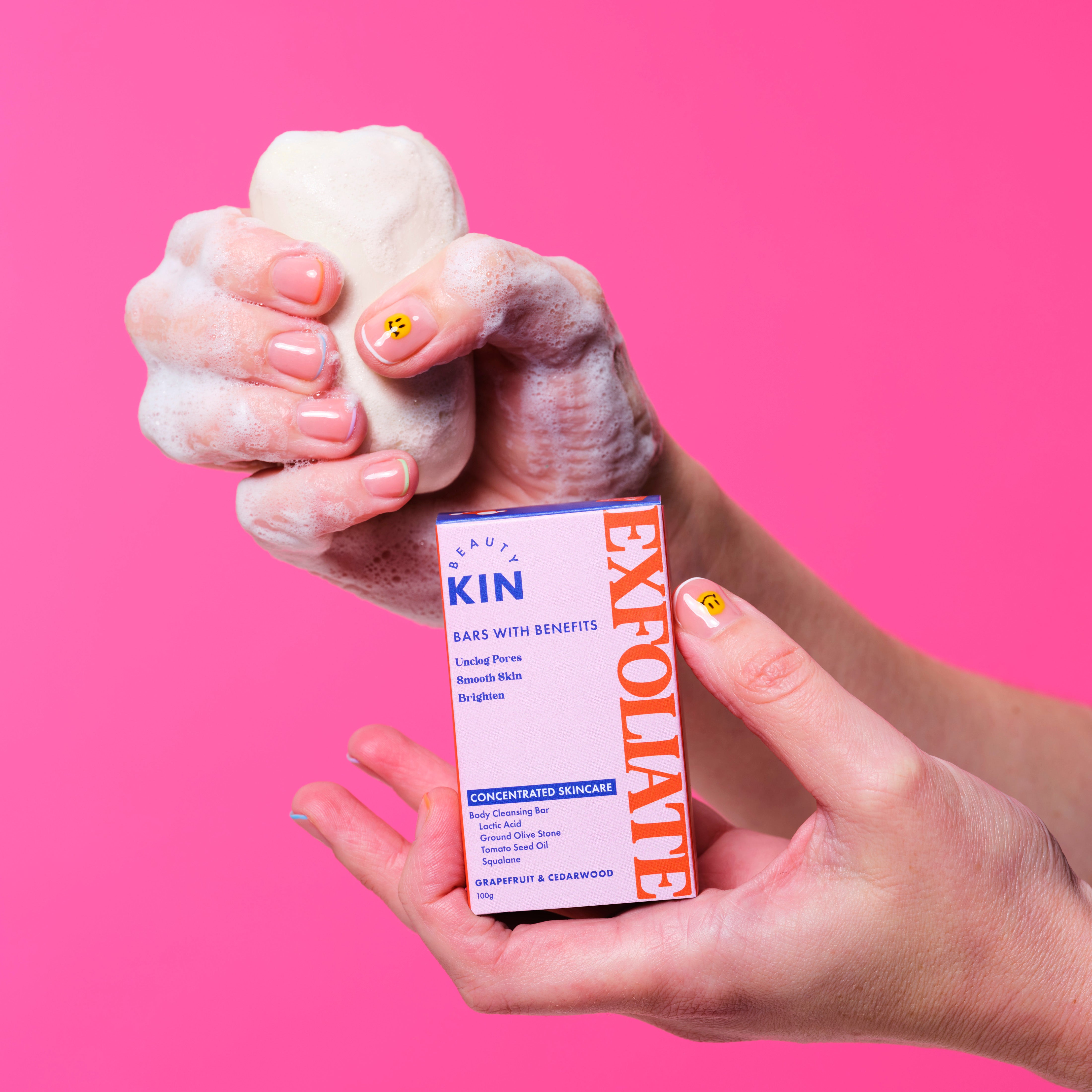 Exfoliating Body Bar | Clogged pores | Beauty Kin